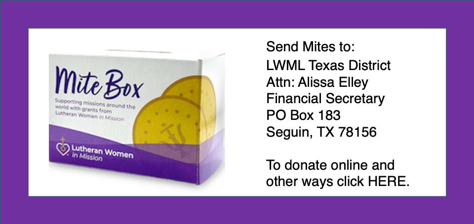 Mites | LWML Texas District